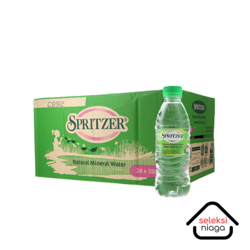 350ml Spritzer Natural Mineral Water — Seleksi Niaga