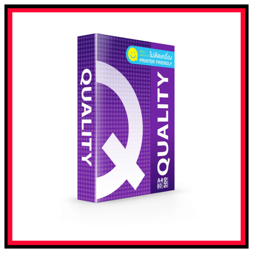 Quality Purple A4 Paper (80gsm/1 Carton/5 Reams) — Seleksi Niaga